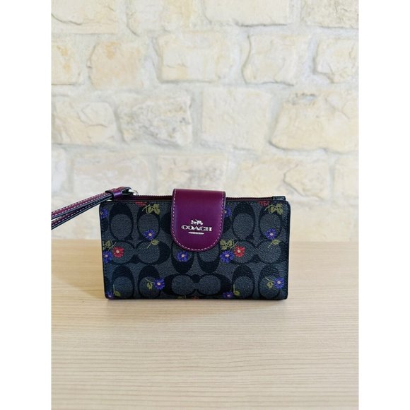 Coach | Bags | Coach Country Floral Medium Rowan Satchel Crossbody ...